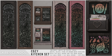 Second Life Marketplace - [Kres] Cozy Kitchen Set